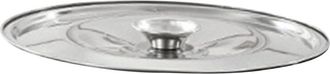 Luxshiny Edelstahl Topfdeckel 14cm Universeller Gew&uuml;rztopfdeckel Auslaufsicher Wiederverwendbar F&uuml;r &Ouml;ltopf Einmachglas