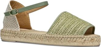 Geox Gewebte Lampedusa Espadrilles - Grün
