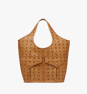 MCM Leni Shopper in Visetos