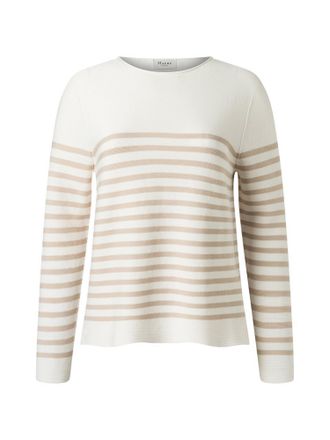 Maerz Rundhals-Pullover MAERZ Muenchen weiss