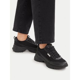 Calvin Klein Sneakers Calvin Klein Hike Runner Lup Lin Mesh HW0HW03000 Schwarz
