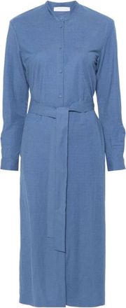 Harris Wharf London Femme, Robes, Bleu, Taille: 34 FR Robe Chemise