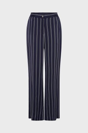 Gerard Darel Pantalon droit ray&eacute; - AINAIS - Marine