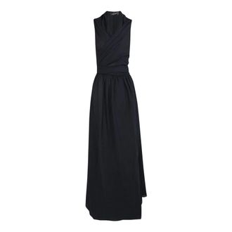 Cortana Mar Wickelkleid - - Dresses - Damen - Blau - L
