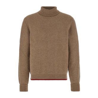 Fay Herren, Strickwaren, Braun, SGr&ouml;&szlig;e