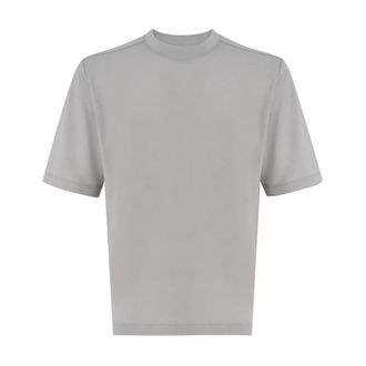 Sease Sease, Homme, Tops, Gris, Taille: 2XL T-shirt en laine &agrave; manches courtes