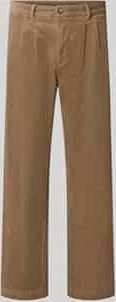 Lindbergh Straight Fit Hose aus Baumwoll-Mix in Cord-Optik