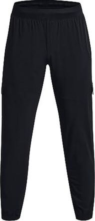 Under Armour Stretch Woven Cargo Pants Pantalons, (012) Gris / / Noir, Large Homme