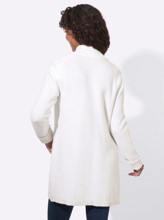 Witt Strickjacke Strickjacke Langarm Links-Strick, Strukturstrick