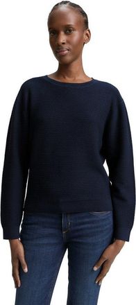 Tom Tailor Strickpullover mit Rippbündchen