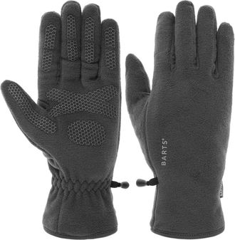 Barts Unisex Fleece Handschuhe, Grau (Anthracite 19), One size (Herstellergr&ouml;&szlig;e: 23/26)