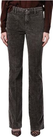 Mason's Pantalon Flare New York - Femme - Pantalons - Brun - Taille: 38 FR