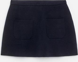 Arket Mini-Strickrock -Blau