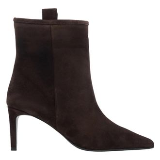 Estro & Luminara Stiletto Ankle Boots - - Shoes - Damen - Braun - 39 EU