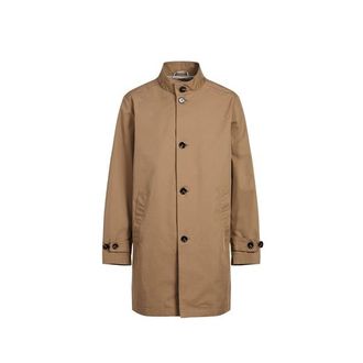 Pierre Cardin Imperm&eacute;able droit en coton m&eacute;lang&eacute;