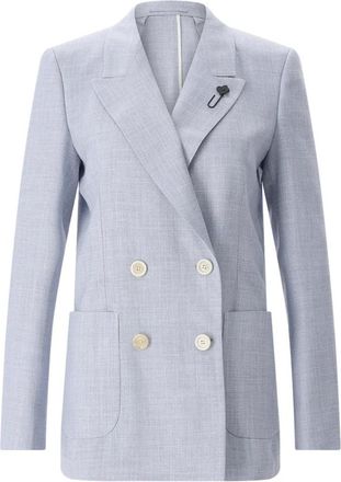 Lardini Femme, Vestes, Bleu, Taille: 46 FR Blazers