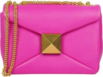 Valentino Garavani Femme, Sacs, Rose, Taille: ONE Size Lambskin Shoulder Bag