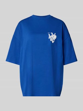 Karo Kauer Oversized T-Shirt mit Label-Print