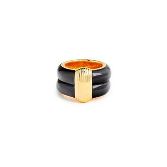 Aur&eacute;lie Bidermann Bague double anneau