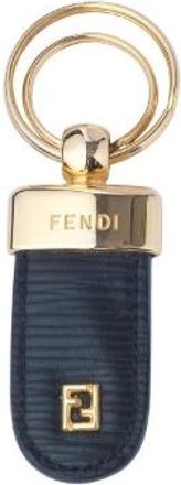 Fendi Porte-cl&eacute;s en cuir Pre-owned - Femme - Pre-owned - Bleu - Taille: ONE Size