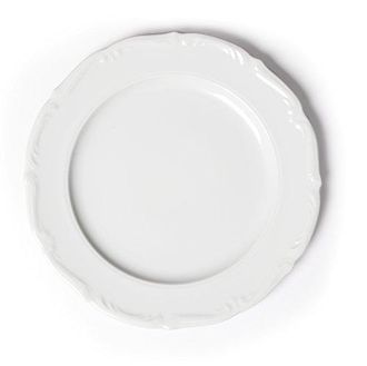 Excelsa Mademoiselle Speiseteller, Porzellan, Wei&szlig;, 27 x 27 x 4 cm