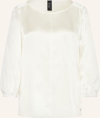 Marc Cain Blusenshirt Aus Seide Mit 3/4-Arm weiss