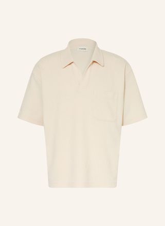 Frame Denim Frame Frottee-Poloshirt beige