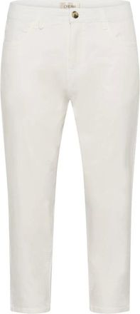 Cream Femme, Pantalons, Blanc, Taille: 44 FR Cropped Pantalons