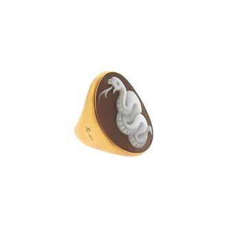 POMELLATO Eva Ring - - Accessories - Damen - Braun - 52 MM