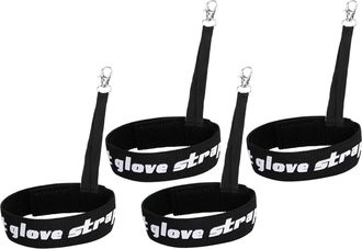 Generic Sport Glove Safety Strap with Clip - 4PCS Elastic Winter Holder, Outdoor Handwear Retention Accessory for Skiing and Snowboarding | Cold Weather Gear 