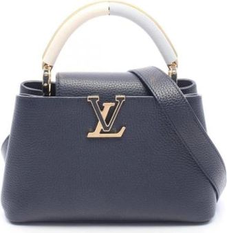 Louis Vuitton Sac &agrave; main vintage doccasion - Femme - Pre-owned - Bleu - Taille: ONE Size