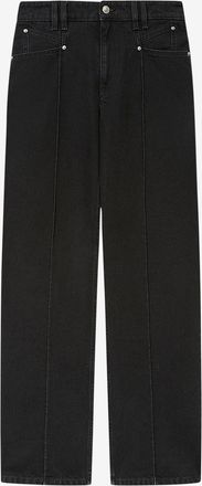 Isabel Marant Pantalon Drolane - Femme - Noir Délavé - Taille 34 - Isabel Marant
