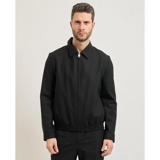 HUGO BOSS Veste Hellys homme en popeline m&eacute;lange laine
