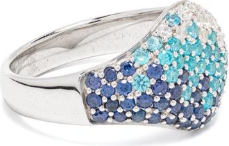 Tom Wood Ring mit Zirkonia - Silber