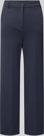 Max Mara Regular Fit Anzughose aus Baumwoll-Mix Modell ABANO