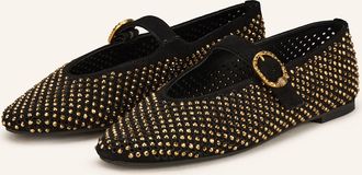 Kurt Geiger Ballerinas Mayfair Mit Schmucksteinen schwarz
