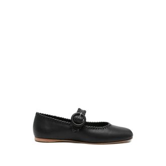 Paloma Barcel&oacute; Ballerinas mit Besatzdetail - - Shoes - Damen - Schwarzk - 37 EU