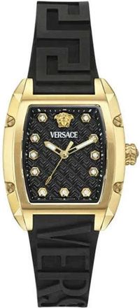 Versace Femme, Accessoires, Noir, Taille: ONE Size Watch Dominus 44.8MMx36MM