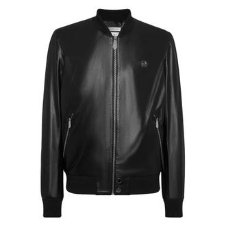 Philipp Plein Herren, Jacken, Schwarzk, MGr&ouml;&szlig;e