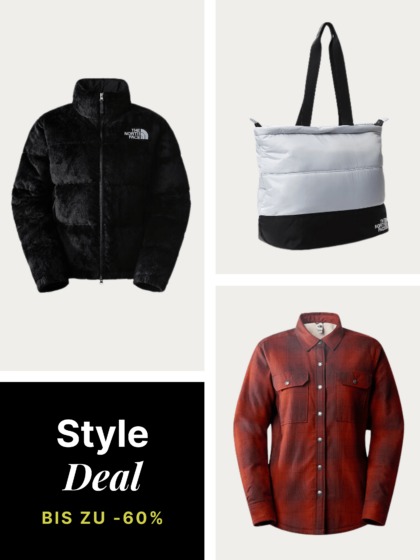 Dein Style Deal: The North Face bis zu 60% reduziert
