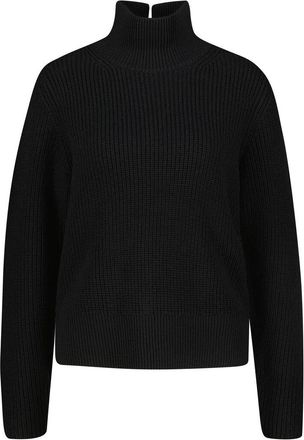 Windsor Damen Strickpullover aus Wolle mit Stehkragen