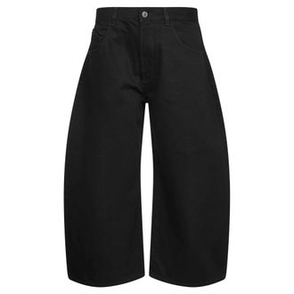 The Attico Balloon Cropped Jeans - - Jeans - Damen - Schwarzk - W27