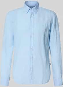 Boss Orange by Hugo Boss Regular Fit Freizeithemd aus reinem Leinen Modell RELEGANT