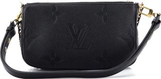 Louis Vuitton Multi Pochette Accessoires Monogram Empreinte Giant crossbody bag - Schwarz