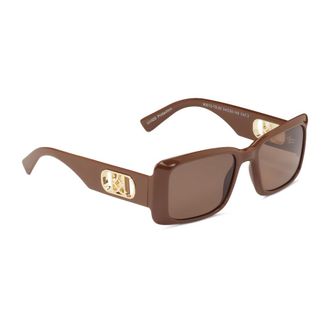 Kazar Braune rechteckige Sonnenbrille - - Accessories - Damen - Braun - ONE SIZE