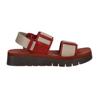 FLY London Soru277 Sandale - - Shoes - Damen - Rot - 37 EU