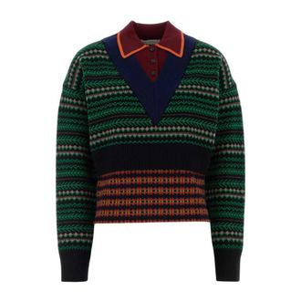Dries Van Noten Toinette Pullover - - Knitwear - Damen - Mehrfarbig - S