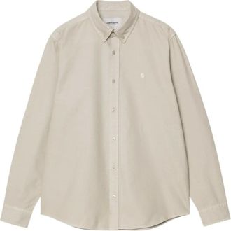 Carhartt Work in Progress Homme, Chemises, Beige, Taille: L L/S Bolton Shirt
