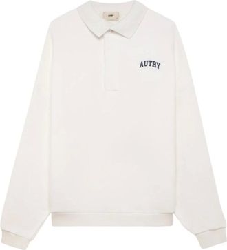 Autry Femme, Tops, Blanc, Taille: 38 FR Main SweaT-shirt