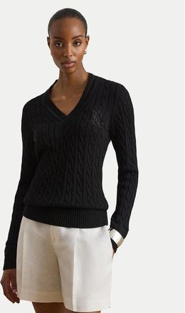 Lauren Ralph Lauren Pullover Meren 200888795004 Schwarz Regular Fit
